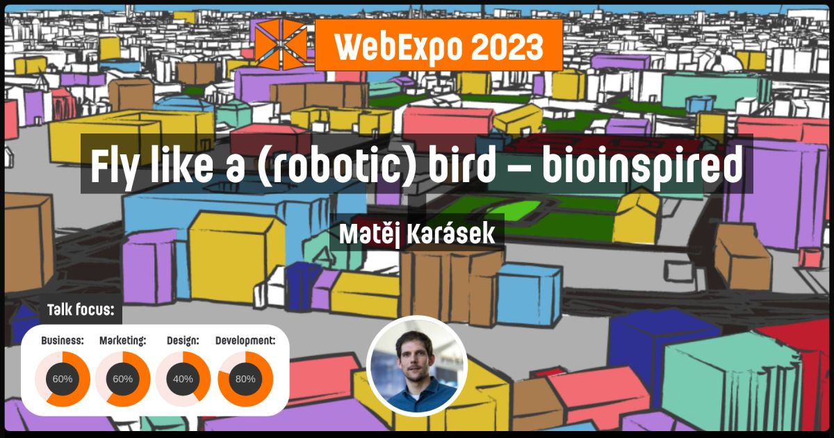 Fly like a (robotic) bird – bioinspired – WebExpo