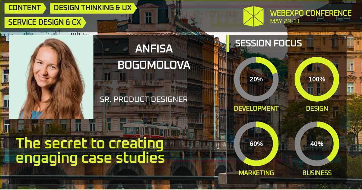 The secret to creating engaging case studies – WebExpo Conference