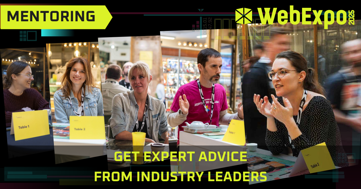 Mentor Café: Meet & chat – WebExpo Conference