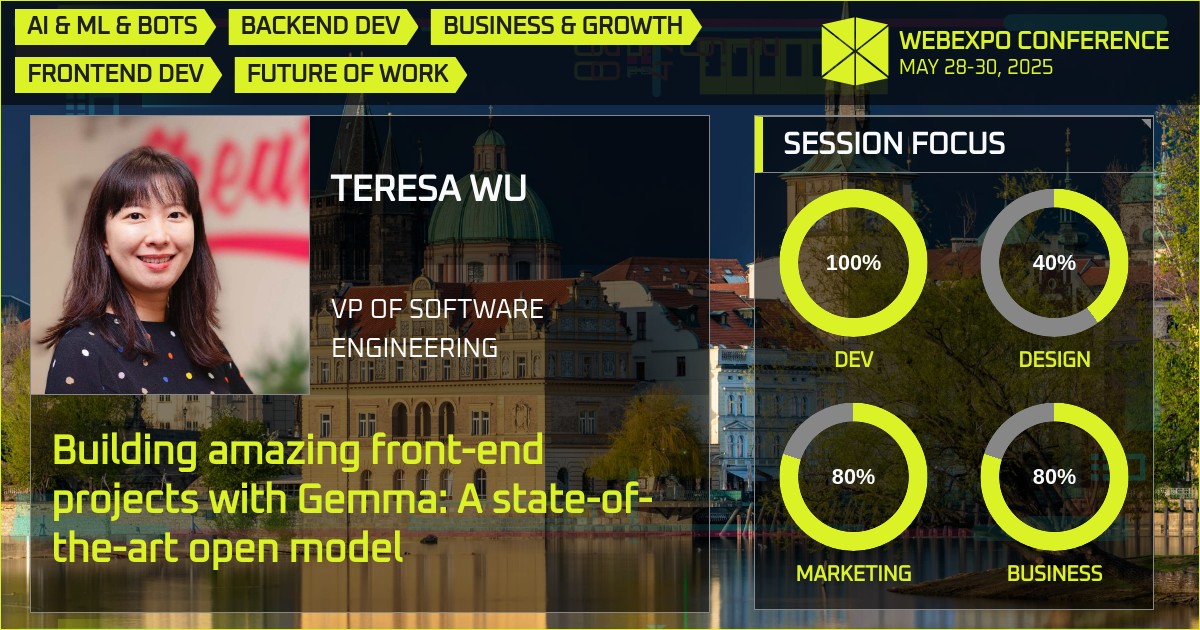 Building amazing front-end projects with Gemma: A state-of-the-art open model – WebExpo Conference