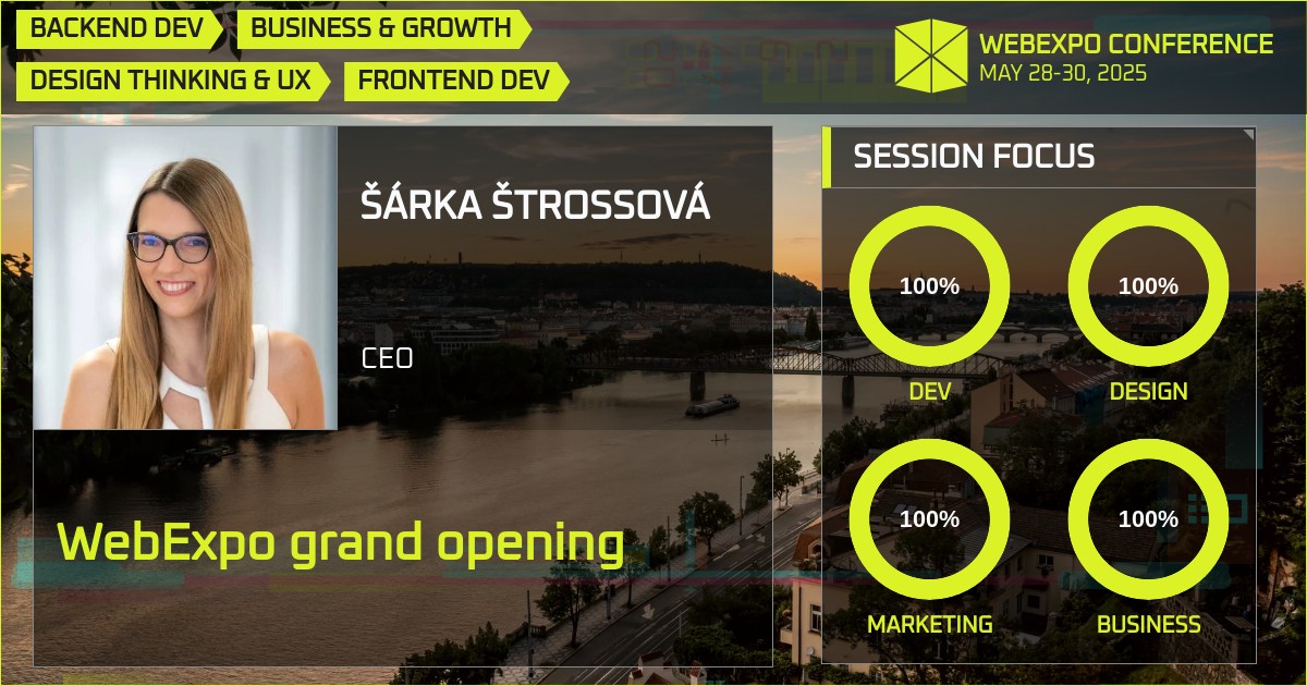 WebExpo grand opening – WebExpo Conference