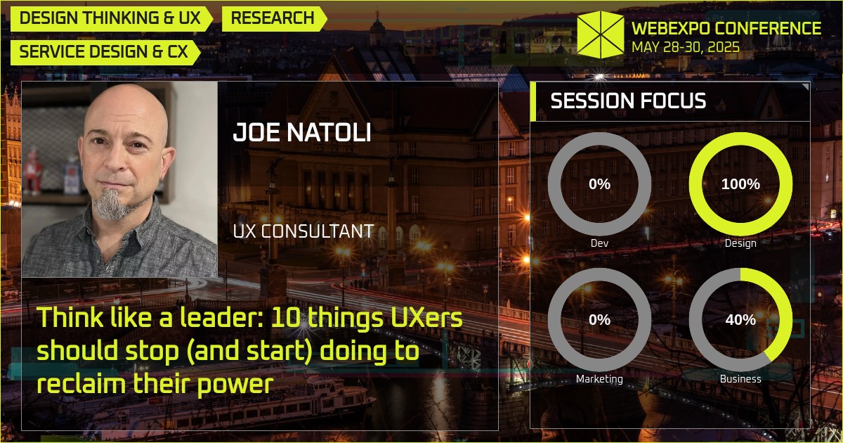 Think like a leader: 10 things UXers should stop (and start) doing to ...