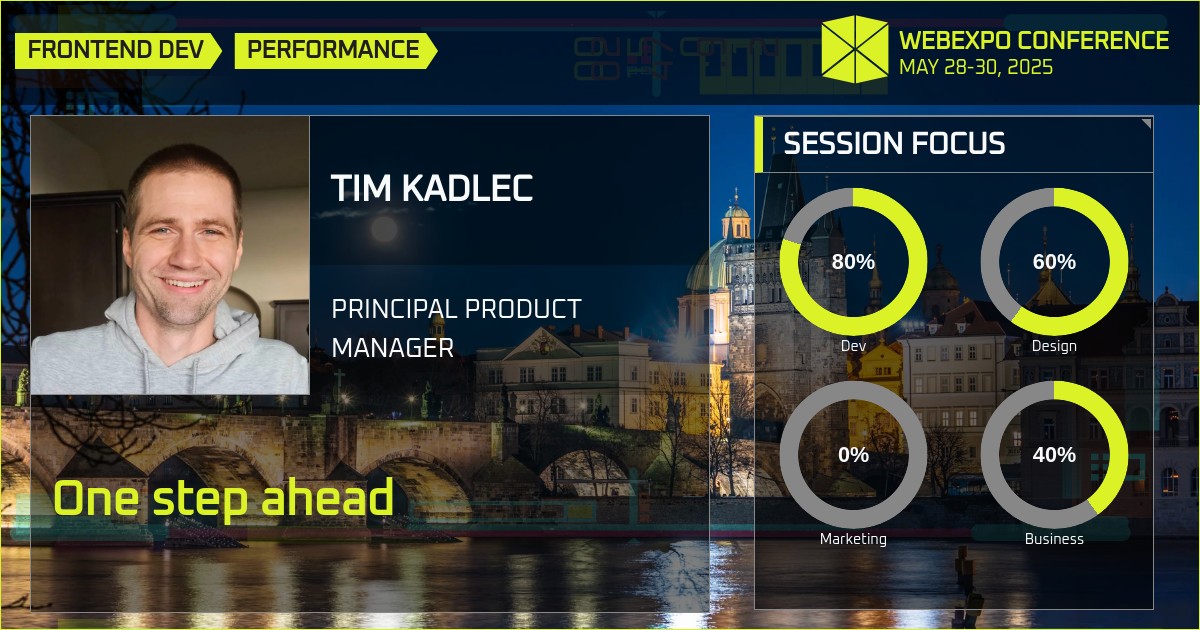 One step ahead – WebExpo Conference